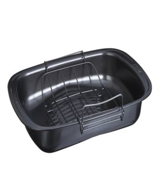Good Cook Everyday Nonstick Quick-Baste Roasting Pan with Locking Rack ...