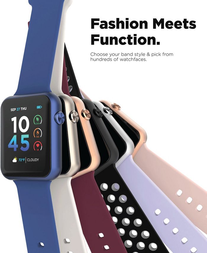 iTouch Air 4 Unisex Silicone Strap Smartwatch 41mm - Macy's