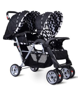 Slickblue Foldable Twin Baby Double Stroller Kids Jogger Travel Infant ...
