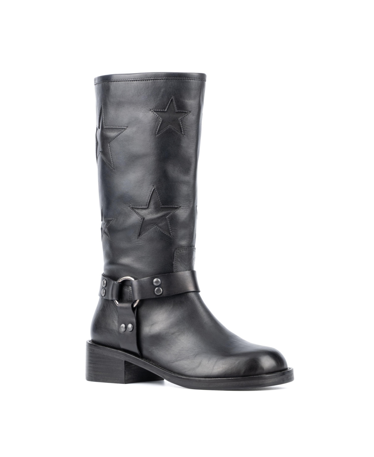 Vintage Foundry Co Womens Mathilde Mid Calf Boots - Black