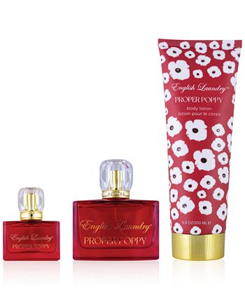 English Laundry 3-Pc. Proper Poppy Eau de Parfum Gift Set - Macy's