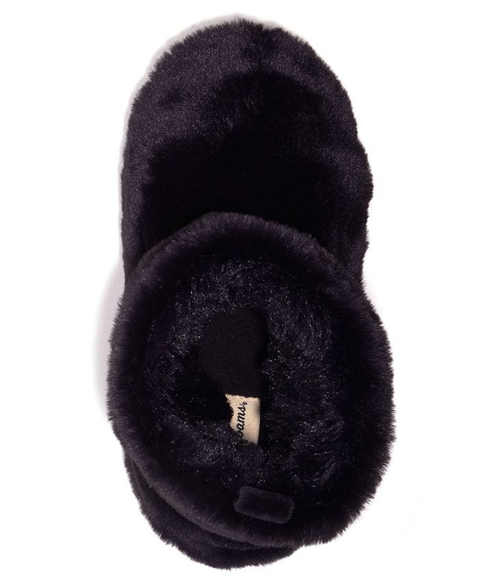 Dearfoams Women's Kimber Furry Bootie Slippers - Macy's