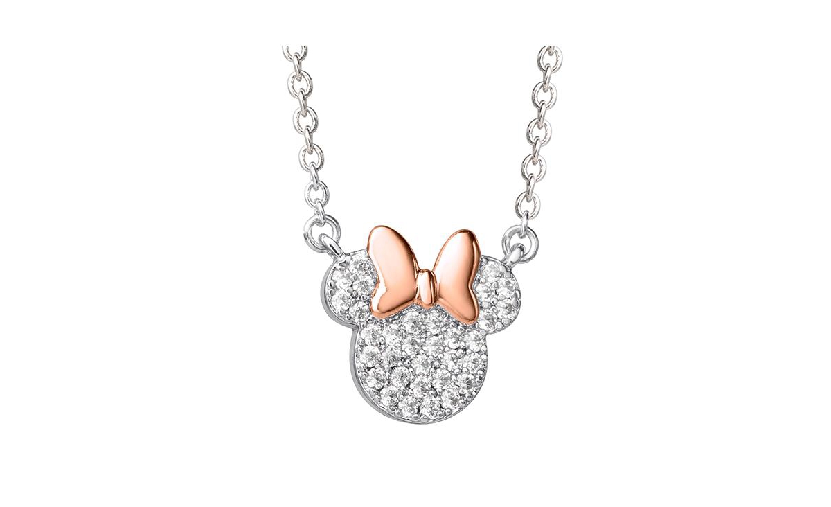 Click here for Disney Womens Minnie Mouse Silver Plated Cubic Zir... prices