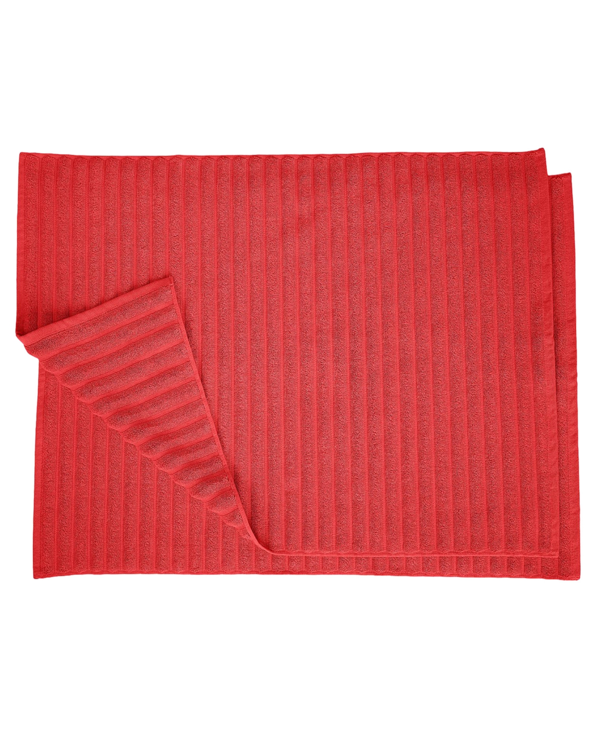 Click here for Superior Cotton Textured Stripes 2-Pc. Bath Rug Se... prices
