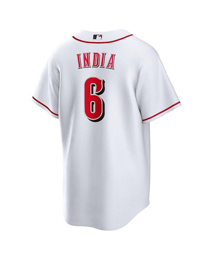 Nike Men's Jonathan India White Cincinnati Reds Replica Player Jersey ...