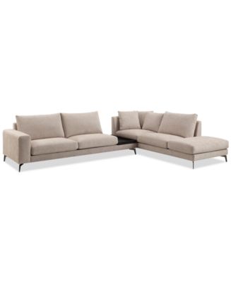 Lydney 139" 2-Pc. Fabric Sectional, Created for Macy's - Macy's