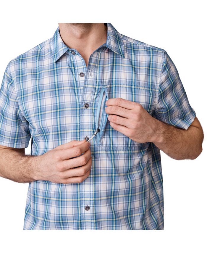 Free Country Men's Excursion Short Sleeve Poplin Shirt - Macy's
