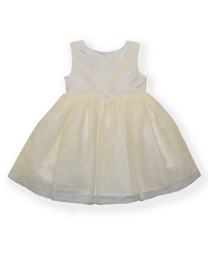 Blueberi Boulevard Little Girls Boucle Coat with Glitter Tulle Dress ...