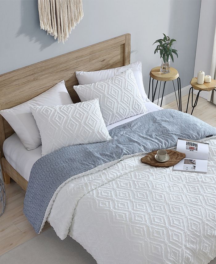 French Connection Hanwell 3-Pc. Comforter Set, Full/Queen - Macy's