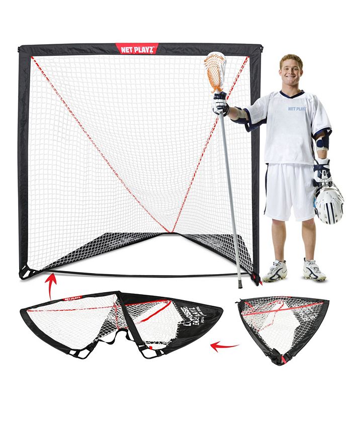 NET PLAYZ Backyard Lacrosse Goal, Kids Backyard Training, Practice ...