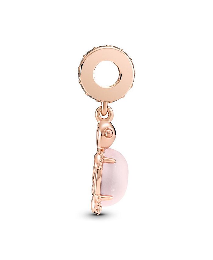 Pandora Cubic Zirconia Murano Glass Pink Sea Turtle Dangle Charm - Macy's