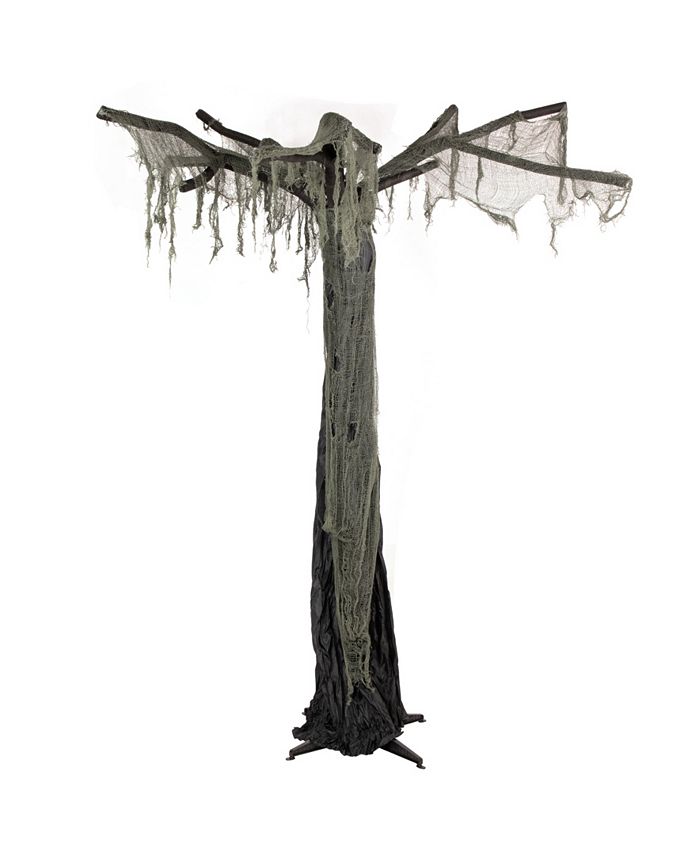 Northlight Spooky Standing Ghost Tree Halloween Decoration, 7.5' - Macy's