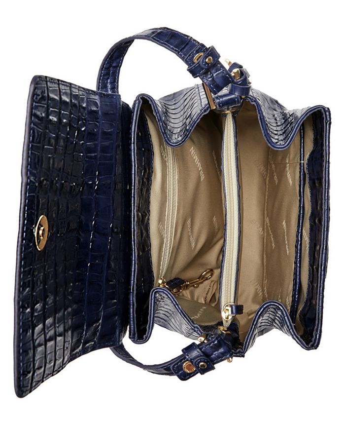 Brahmin Margo Leontyne Embossed Leather Small Crossbody - Macy's