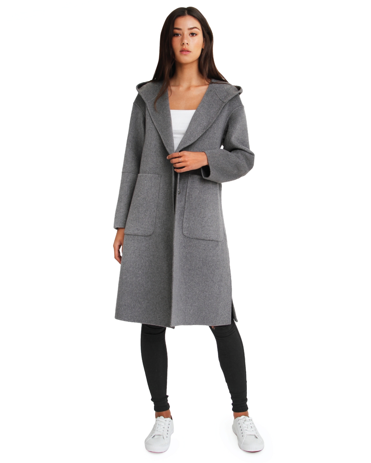 Click here for Belle & Bloom Womens Walk This Way Wool Blend Over... prices