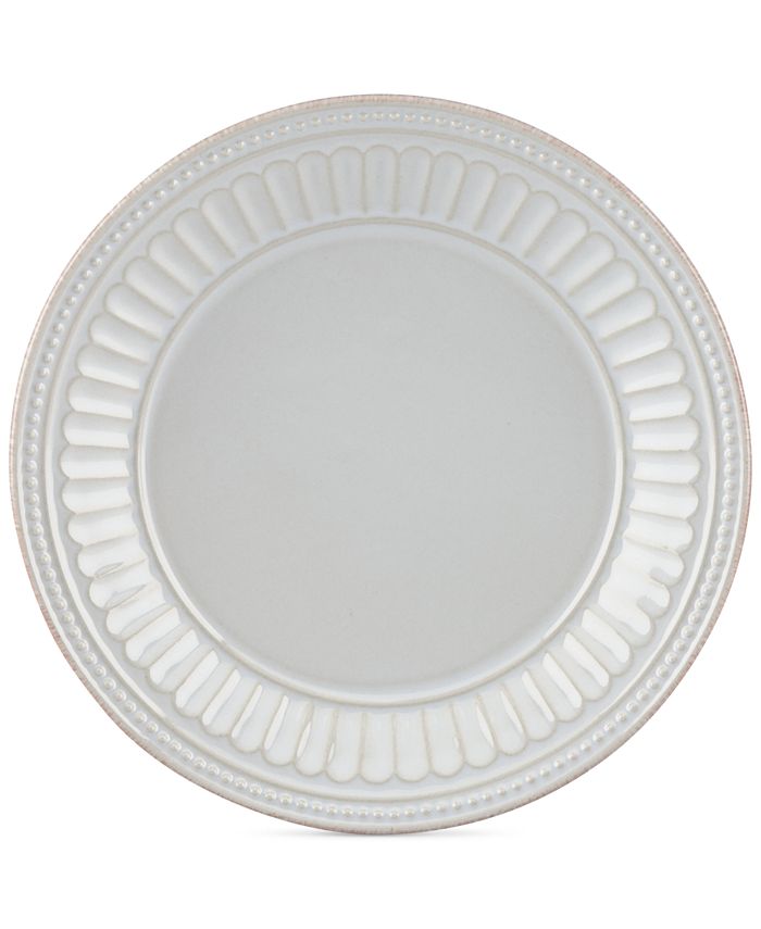 Lenox French Perle Groove Dessert Plate - Macy's