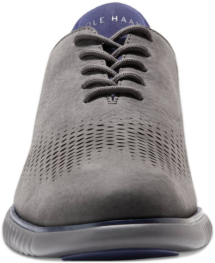 Cole Haan Men's 2.ZERØGRAND Laser Wingtip Oxford Shoes - Macy's