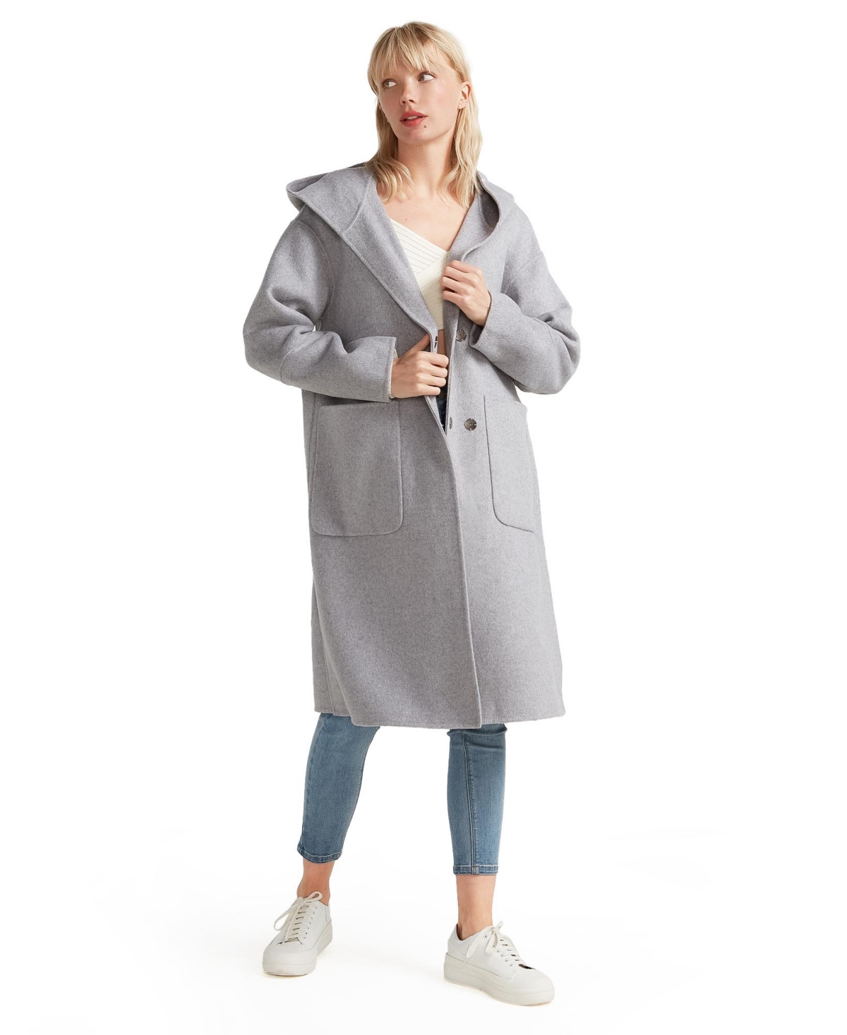 Click here for Belle & Bloom Womens Walk This Way Wool Blend Over... prices
