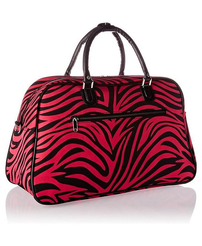 World Traveler Zebra 21-inch Carry-On Shoulder Duffel Bag - Macy's