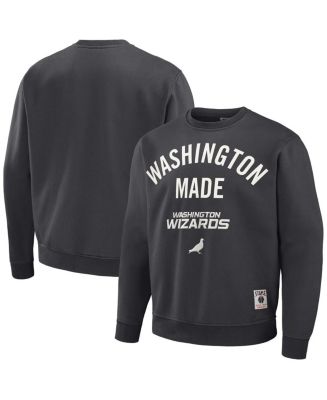 Men's NBA x Staple Anthracite Washington Wizards Plush Pullover ...