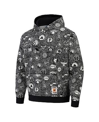 Staple Men's NBA x Black All Teams Fusion Fleece Pullover Hoodie - Macy's