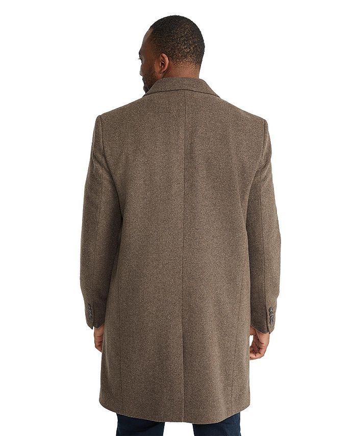 Johnny Bigg Men's Big & Tall Kempton Wool Overcoat - Macy's