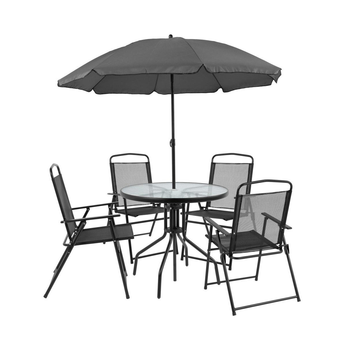 Click here for 6 Piece Patio Garden Set With Table  Umbrella And... prices