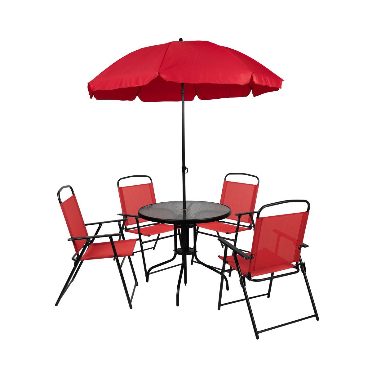 Click here for 6 Piece Patio Garden Set With Table  Umbrella And... prices