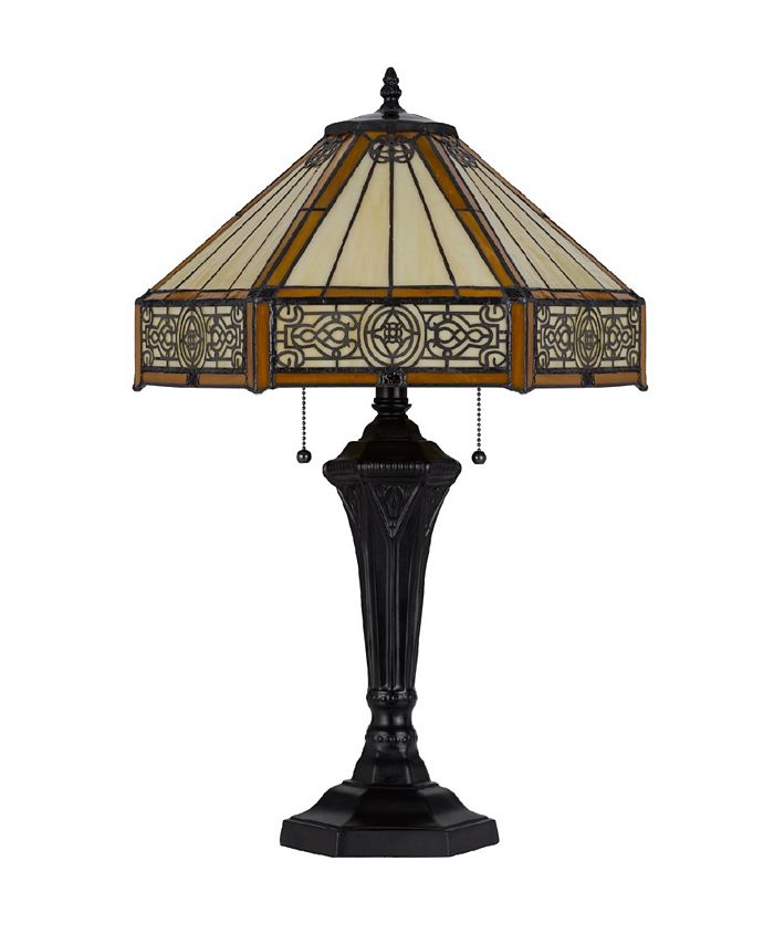 Cal Lighting 24" Height Metal and Resin Table Lamp - Macy's