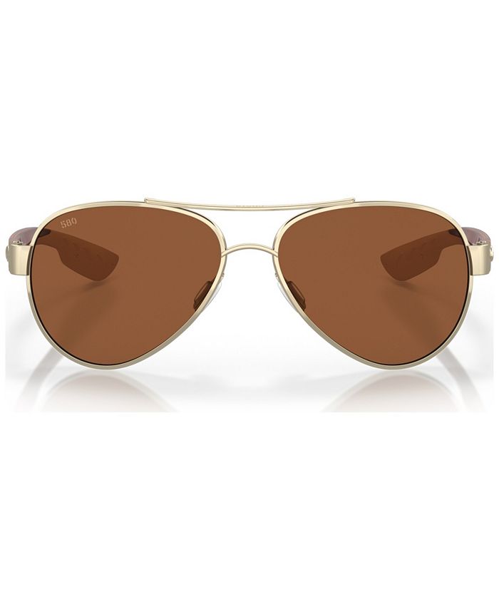 Costa Del Mar Unisex Loreto Polarized Sunglasses, Polar 6S4006 - Macy's