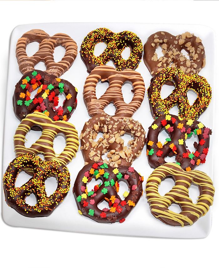 Chocolate Covered Company Fall Belgian Chocolate Covered Pretzel Twists ...