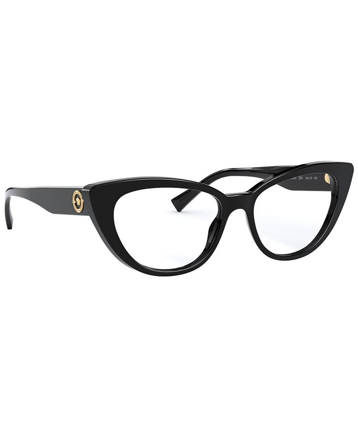 Versace VE3286 Women's Cat Eye Eyeglasses - Macy's
