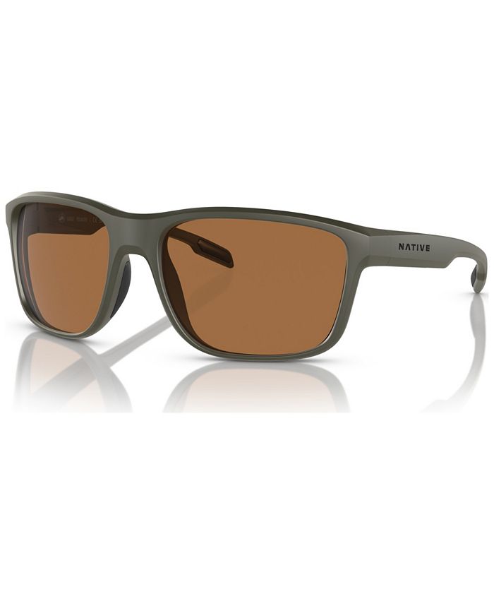 Native Eyewear Native Men's Gorge Polarized Sunglasses, Polar XD9040 ...