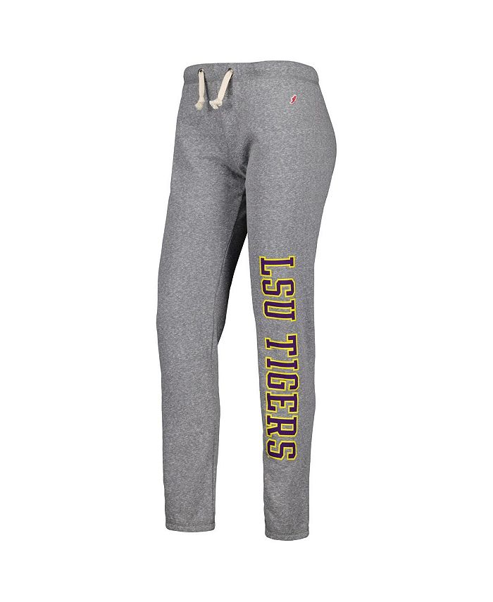 League Collegiate Wear Women's Heather Gray LSU Tigers Victory Springs ...