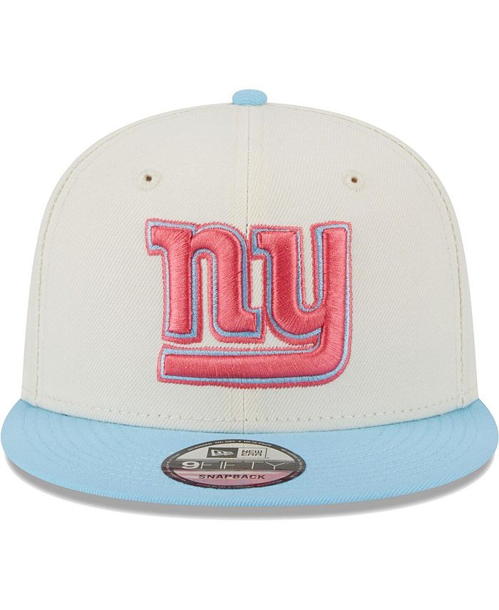 New Era Men's Cream, Light Blue New York Giants Two-Tone Color Pack ...
