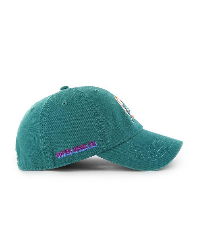 '47 Brand Men's Aqua Miami Dolphins Sure Shot Franchise Fitted Hat - Macy's