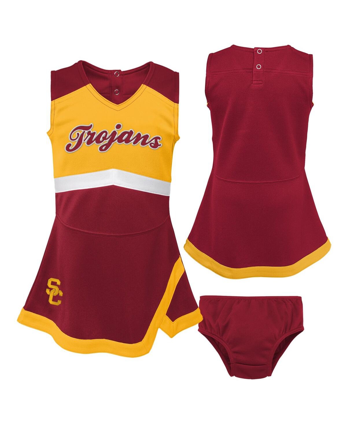 Click here for Girls Preschool Cardinal  Gold Usc Trojans Two-Pie... prices