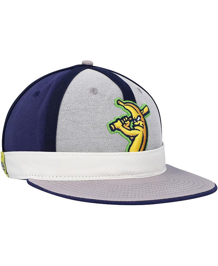 Baseballism Men's and Women's Gray Savannah Bananas Rally Snapback Hat ...