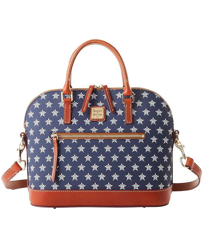 Dooney & Bourke Women's Houston Astros Signature Domed Zip Satchel ...