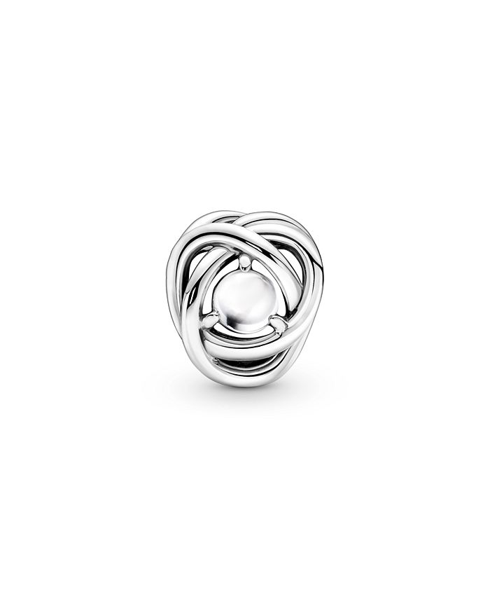 Pandora Birthstone Crystals Eternity Circle Charm - Macy's