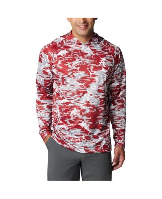 Men's Columbia Crimson Alabama Crimson Tide PFG Terminal Tackle Omni ...