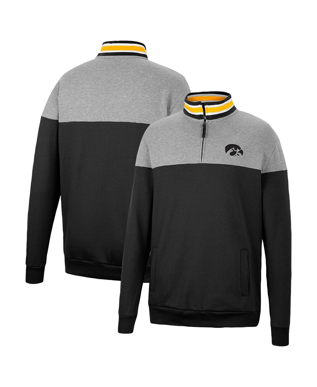 Click here for Mens Colosseum Black  Heather Gray Iowa Hawkeyes B... prices