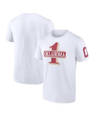Men's Fanatics White Oklahoma Sooners Only One Fan T-shirt - Macy's
