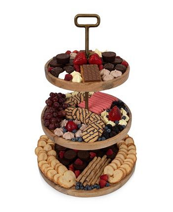 Toscana Tapas 3 Tier Serving Tray - Macy's