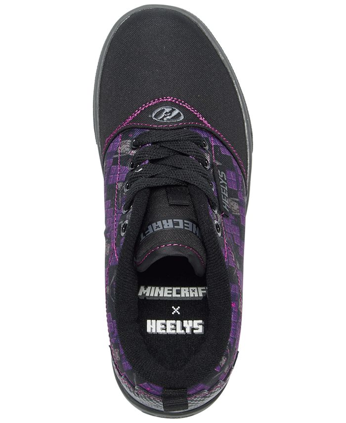 Heelys Big Kids Minecraft Pro 20 Wheeled Skate Casual Sneakers from ...