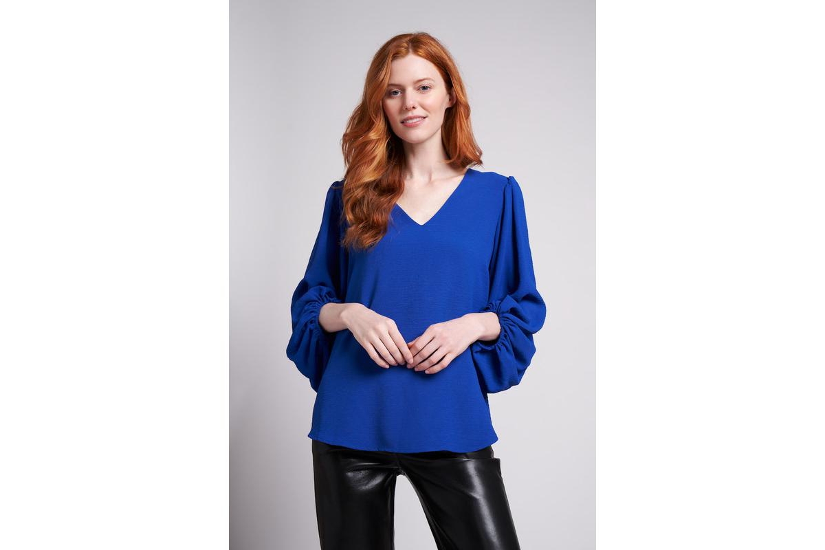 Click here for Salem Top - Sapphire blue prices