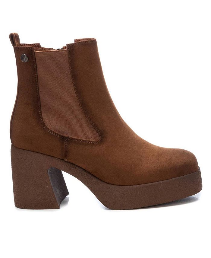 XTI Women's Suede Booties By XTI - Macy's
