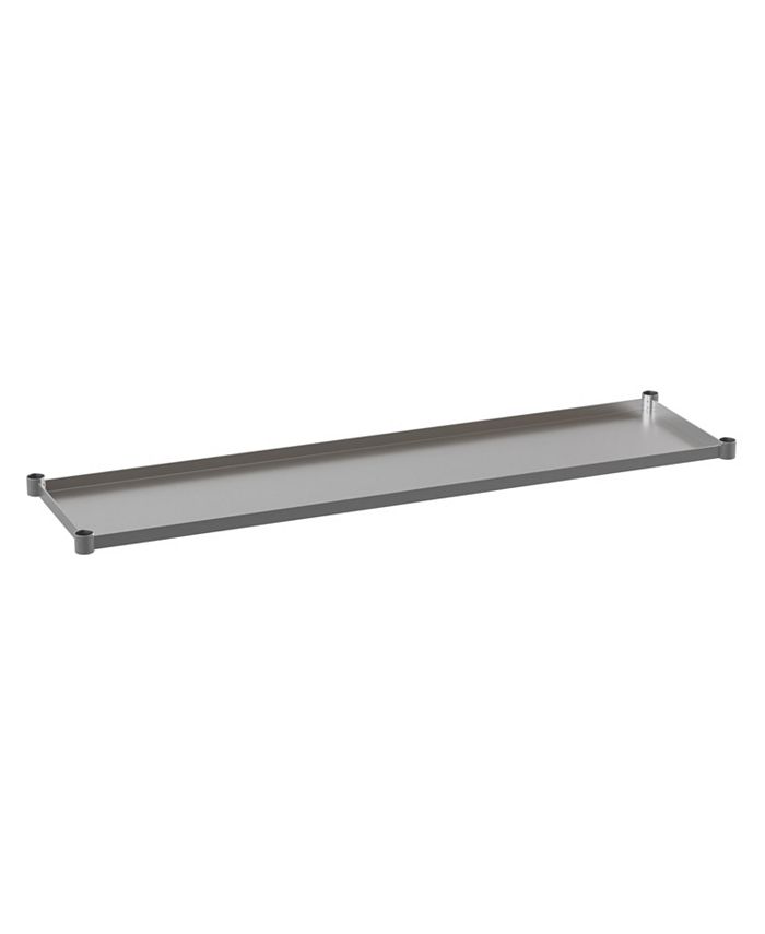 EMMA+OLIVER Under Shelf For Kitchen Prep And Work Tables - Adjustable ...