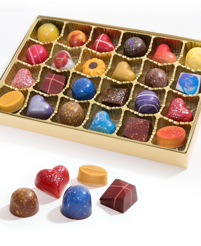 Chocolate Covered Company Artisan Belgian Chocolates - 24 Pc - Macy's