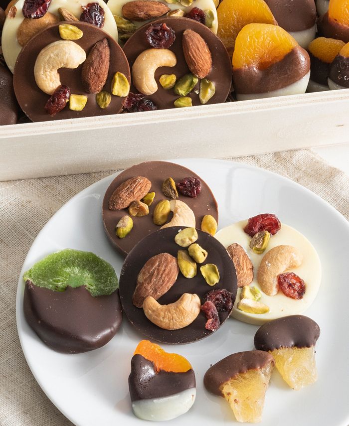 Chocolate Covered Company Premium Belgian Chocolate Covered Dried Fruit ...