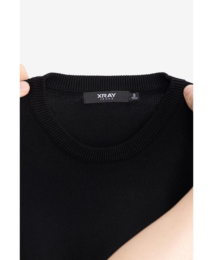 XRAY Boy's Basic Crew Neck Sweater - Macy's